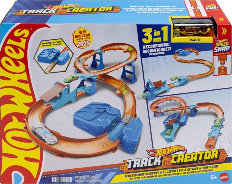 Mattel Mattel Hot Wheels Track Creator Sada s boosterom (25JDB49)