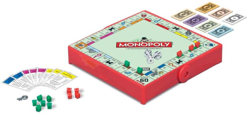 Hasbro Monopoly Cestovná verzia - SK - Spoločenská hra