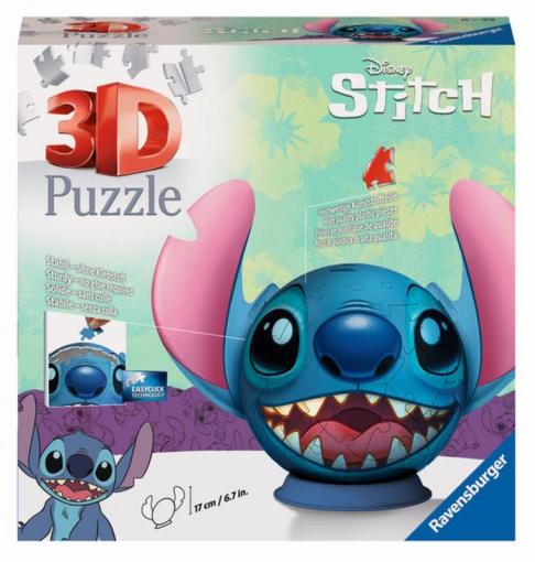 Ravensburger Puzzle-Ball Disney: Stitch s ušami 72 dielikov (2411574)